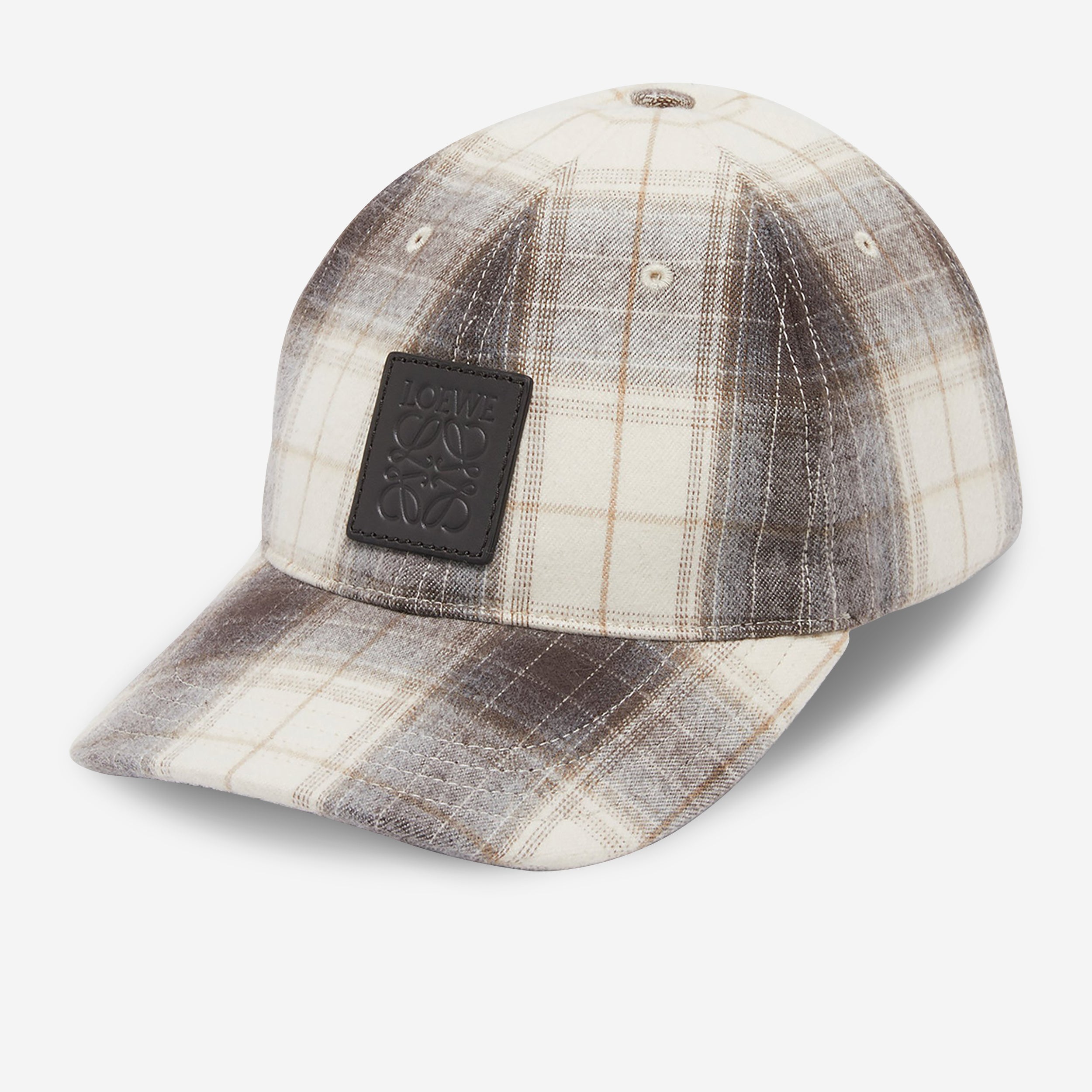 Loewe Patch Tartan Check Cap – ZAP