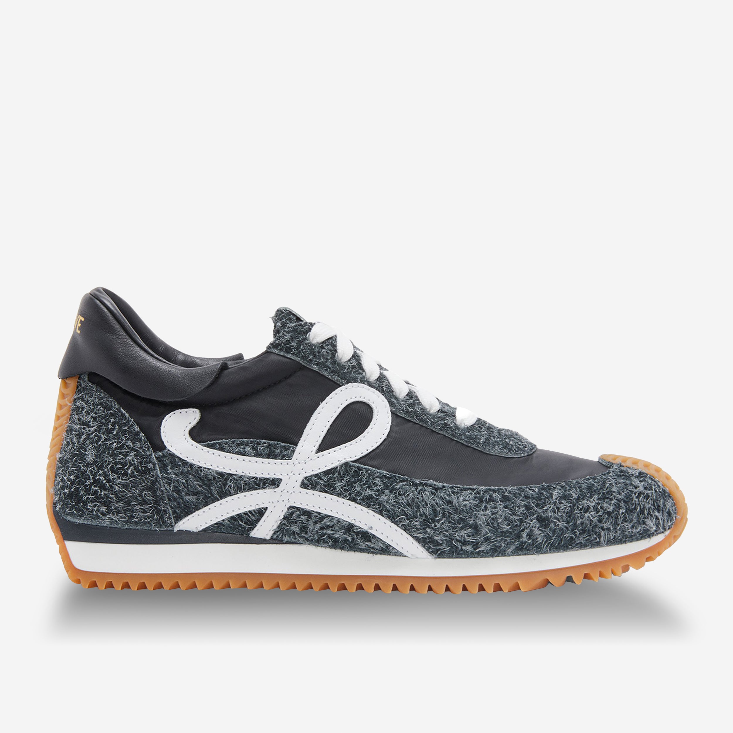 Loewe Nylon And Brushed Suede Flow Runner Sneakers – ZAP